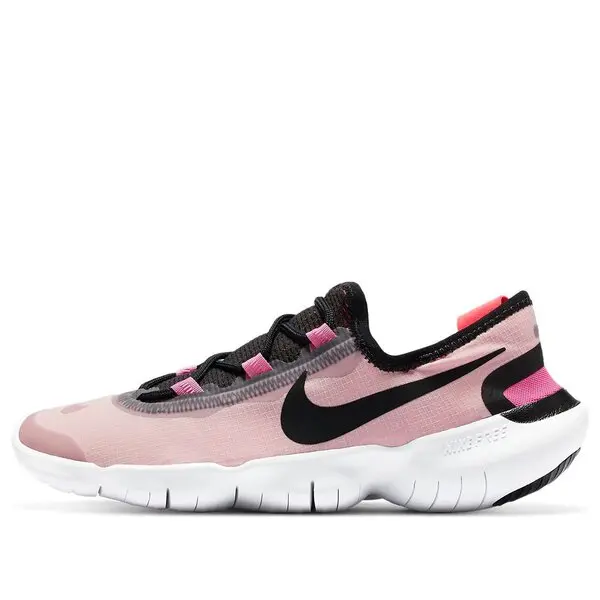 Nike Free Rn 5.0 2020 Athletic Sneakers - Black/pink