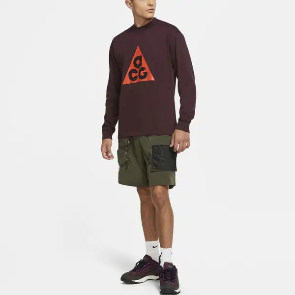 Nike Round Neck Long Sleeves T-shirt