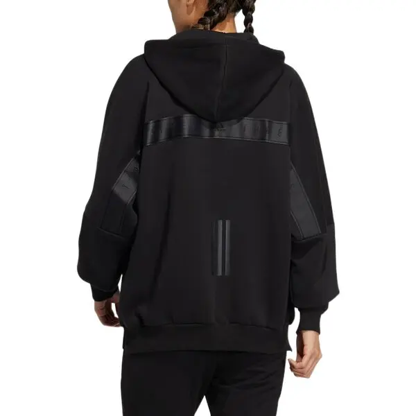 Adidas Word Fleece Full Zip Hoodie - Black