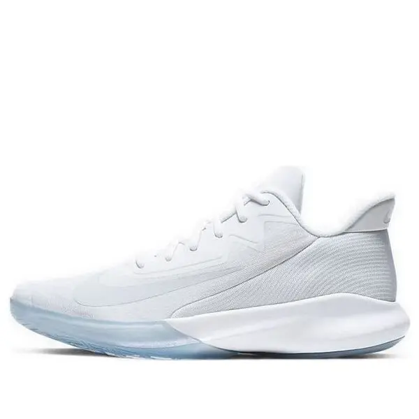 Nike Precision 4 Mid Top Sneakers - White/blue