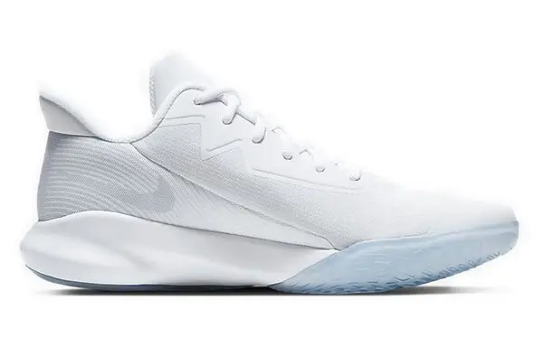 Nike Precision 4 Mid Top Sneakers - White/blue