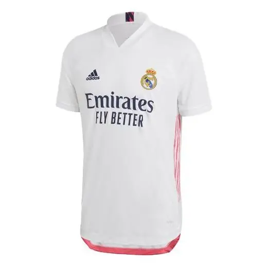 Adidas Real Madrid 20-21 Player Edition Home Jersey - White