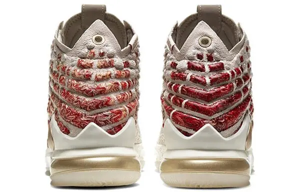 Nike Lebron 17 "win/win" Basketball Sneakers - Gold