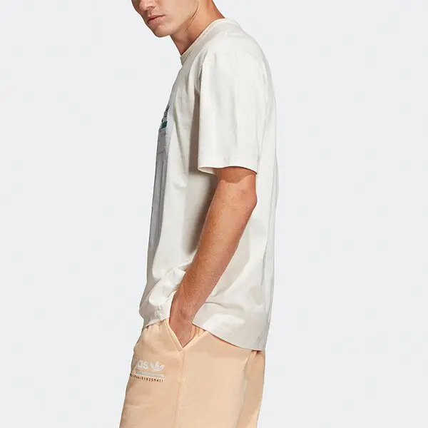 Adidas Originals Graphic Tee Logo Printing Short Sleeve