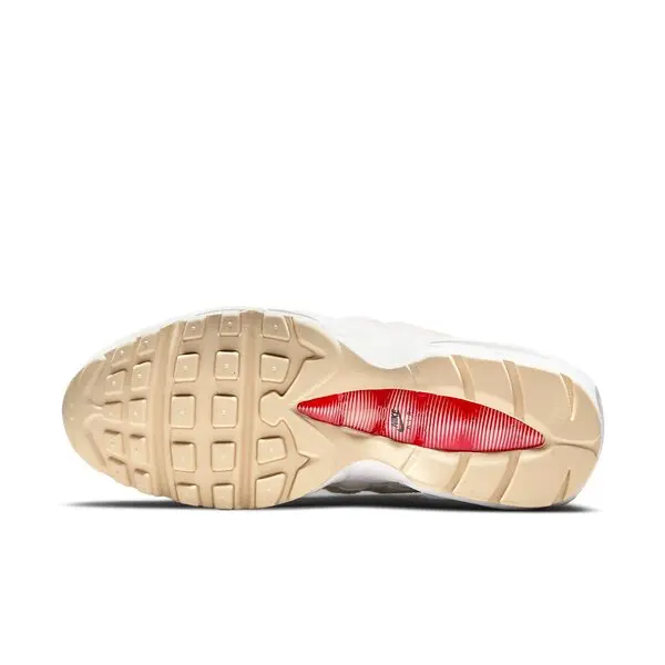 Nike Max 95 "double Lace Sail - White/red