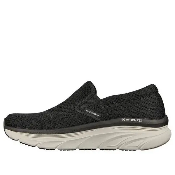 Sketchers D'lux Walker Murlino Slip-on Athletic Sneakers - Black