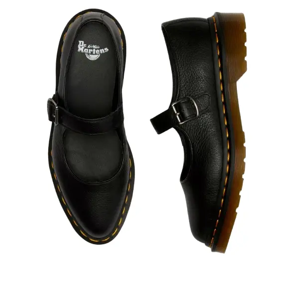 Dr. Martens Elphie Virginia Leather Mary Jane - Black