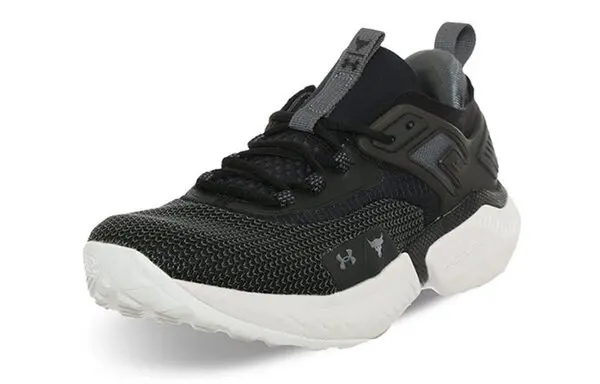Under Armour Project Rock 5 Sneakers - Black/white