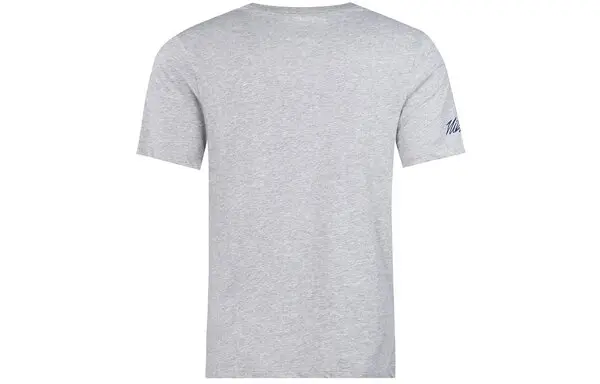 Nike Dri-fit 4 Round Neck Short Sleeve Gray T-shirt