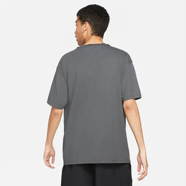 Nike Short-sleeve T-shirt 'dark Smoke Grey - Grey/multi-color