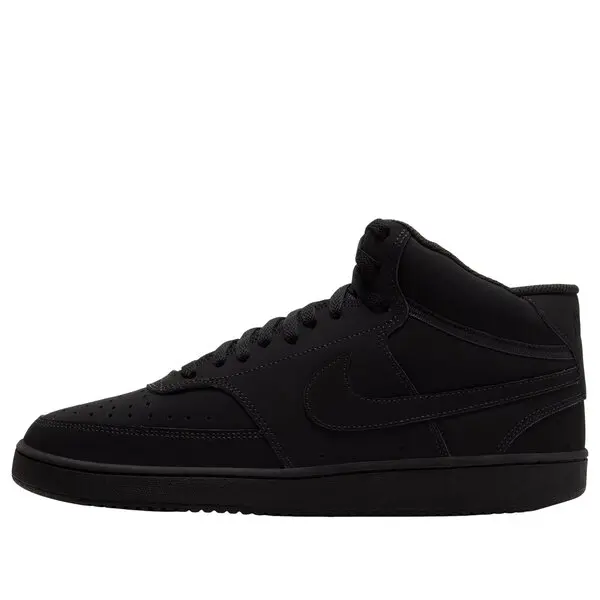 Nike Court Vision Mid High-top Sneakers - Black