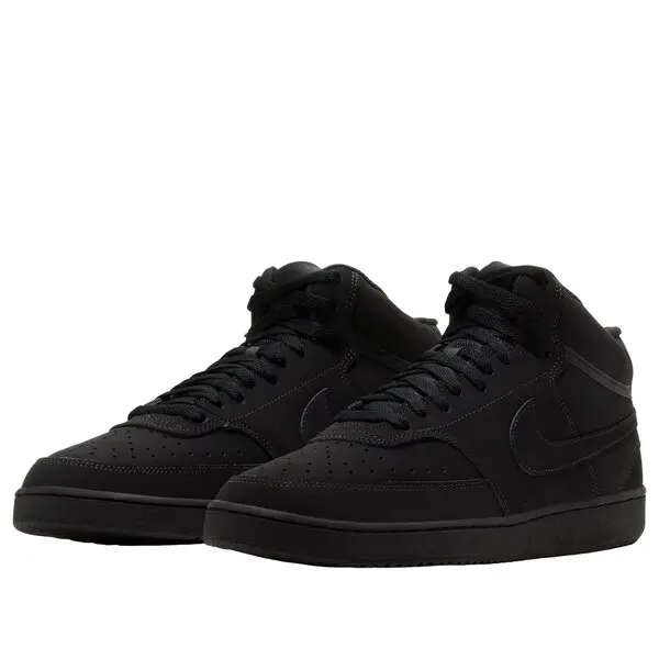 Nike Court Vision Mid High-top Sneakers - Black