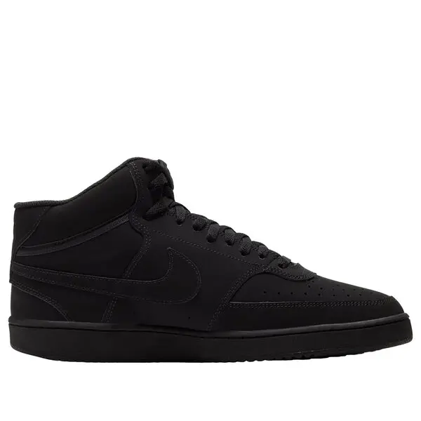 Nike Court Vision Mid High-top Sneakers - Black