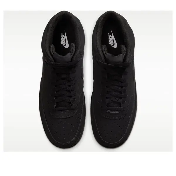 Nike Court Vision Mid High-top Sneakers - Black
