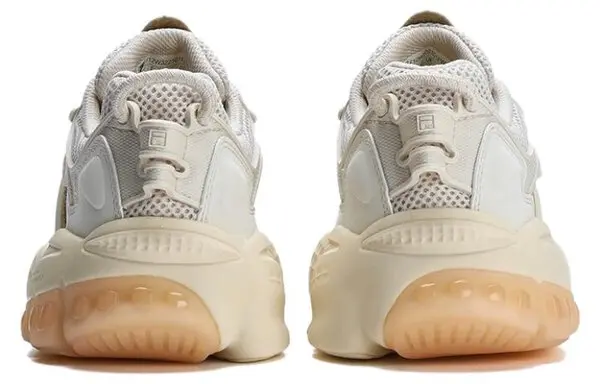 FILA Ladder Sneakers - Cream White/orange