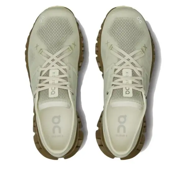 On Cloud X 3 Athletic Sneakers - Aloe/hunter