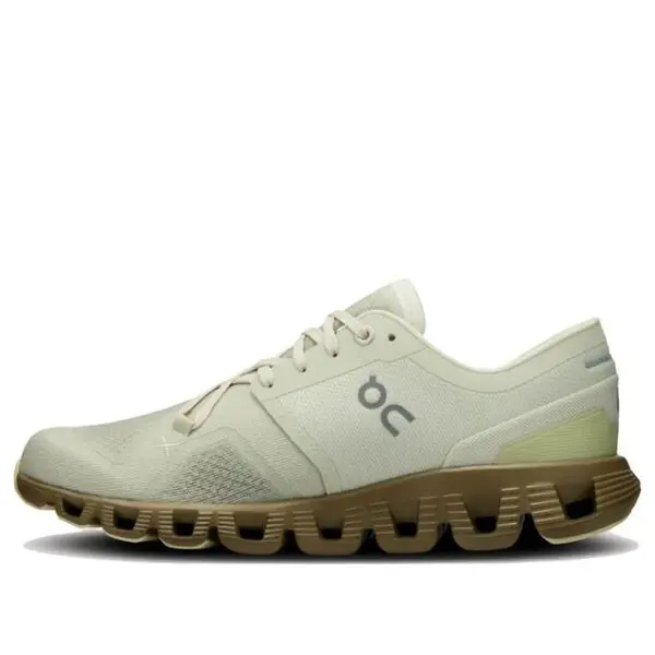 On Cloud X 3 Athletic Sneakers - Aloe/hunter