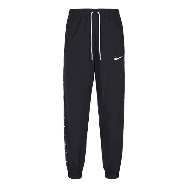 Nike As Nsw Swoosh Pant Side Sports Pants - Black