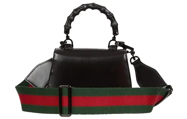 Gucci Bamboo 1947 Mini Top Handle Bag - Black