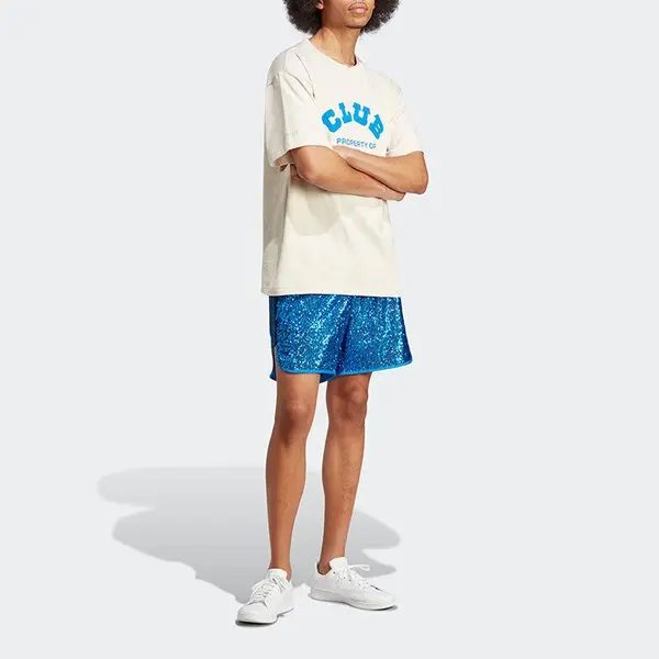 Adidas Sequined Athletic Shorts