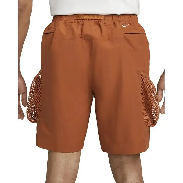 Nike Snowgrass Cargo Shorts - Dark Russet/monarch/summit White