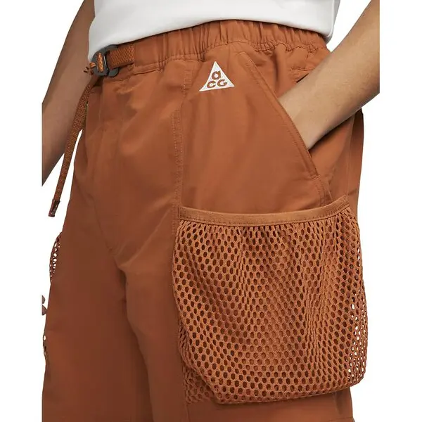 Nike Snowgrass Cargo Shorts - Dark Russet/monarch/summit White