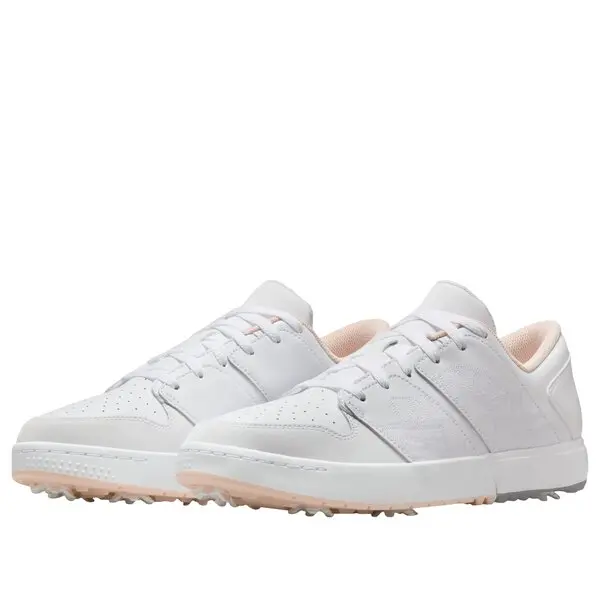 JORDAN Nu Retro 1 Golf Sneakers - White/washed Coral