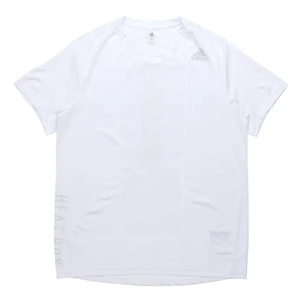Adidas Heat.rdy Training Short Sleeve T-shirt - White