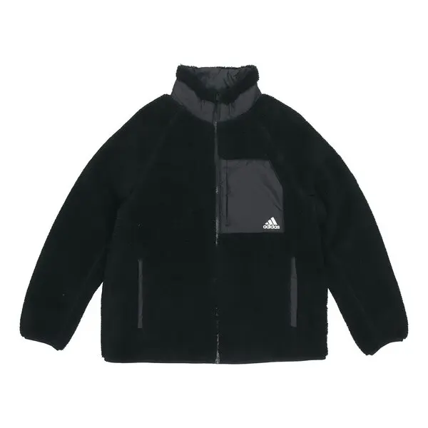 Adidas Sherpa Reversible Jacket - Black