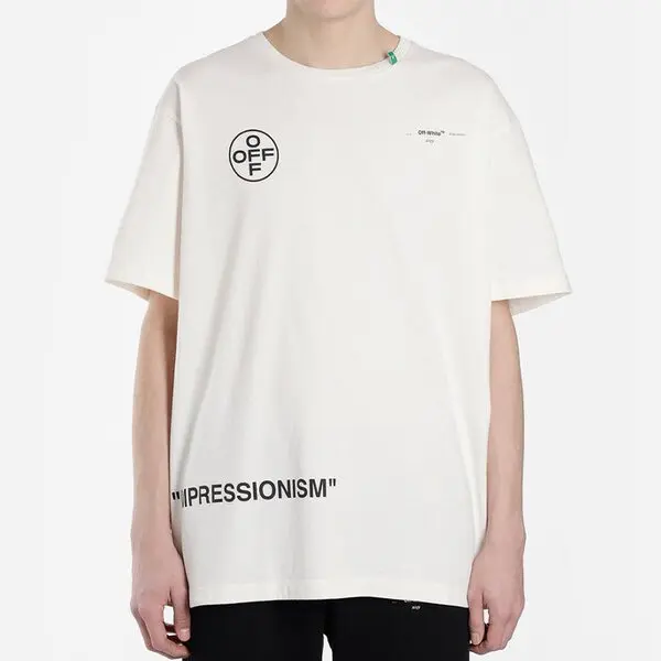 Off-White Stencil Logo T-shirt - White