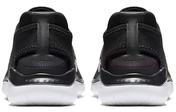 Nike Free Rn 2018 Athletic Sneakers - Black/white