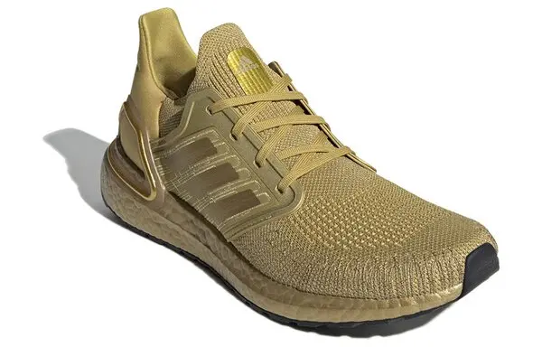 Adidas Ultraboost 20 Metallic Low Top Sneakers