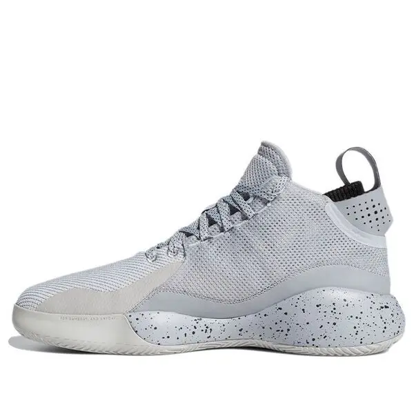 Adidas D Rose 773 2020 High Top Sneakers - Grey