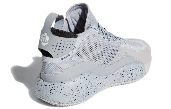 Adidas D Rose 773 2020 High Top Sneakers - Grey