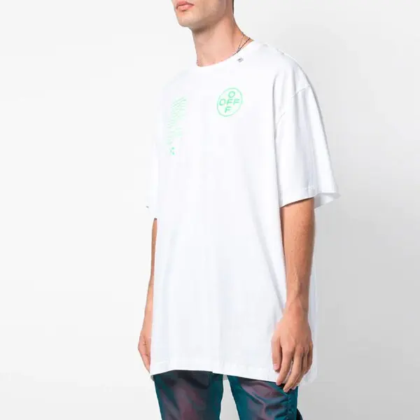 Off-White Oversize Short Sleeve T-shirt - White