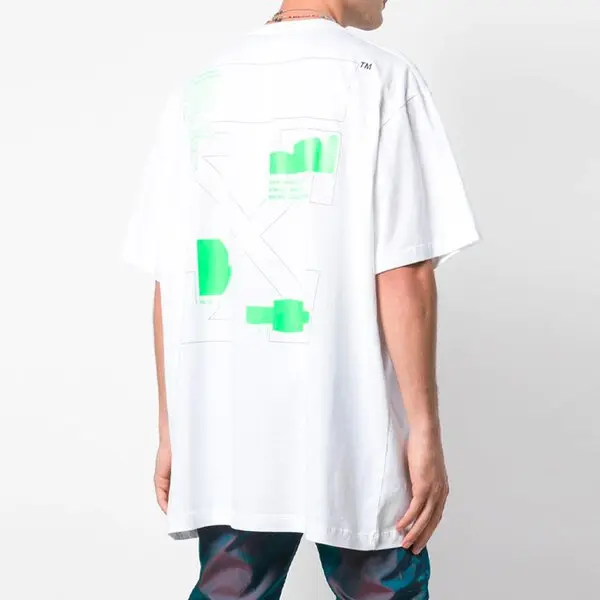Off-White Oversize Short Sleeve T-shirt - White