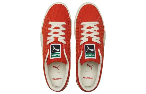 PUMA X Butter Goods Basket Vintage Sneakers - Orange