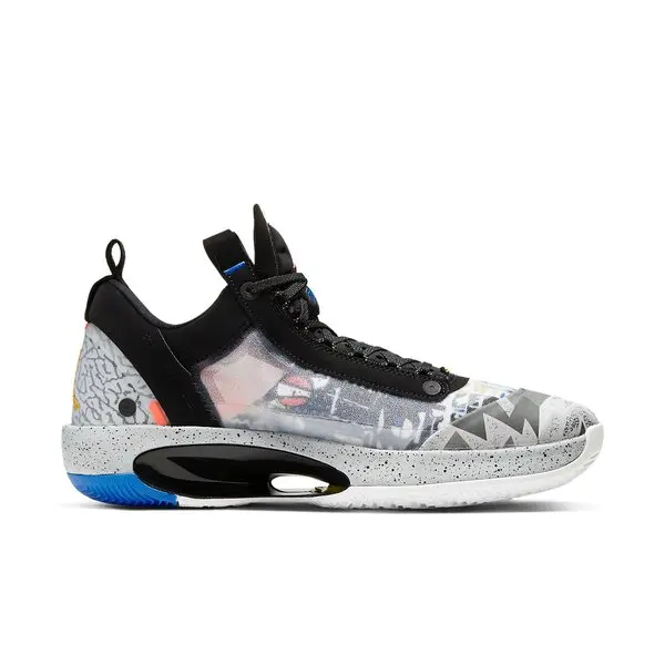 JORDAN Air Xxxiv Low Print Sneakers - Black