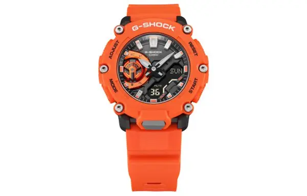 Casio G-shock Analog-digital Watch - Orange