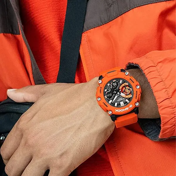 Casio G-shock Analog-digital Watch - Orange