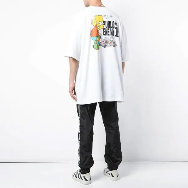 Off-White Bart Simpson Oversize Short Sleeve T-shirt