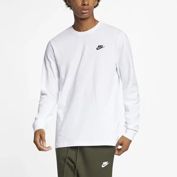 Nike Long Sleeve Pullover - White