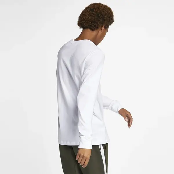 Nike Long Sleeve Pullover - White