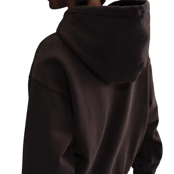 Nike X Stussy Fw25 Full-zip Fleece Hoodie - Brown