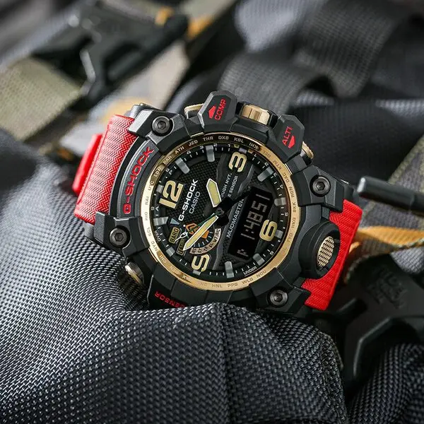 Casio G-shock Mudmaster Watch - Red