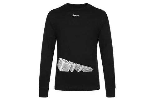 Off-White 3d Pattern" Long Sleeve Pullover