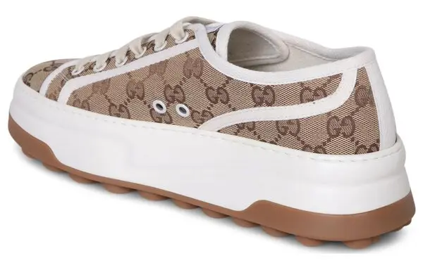 Gucci Gg Canvas Platform Sneakers