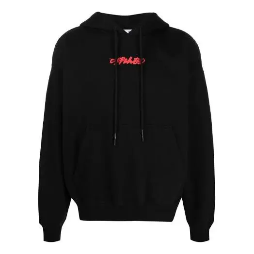 Off-White Logo Alphabet Arrow Pattern Pullover - Black/multicolor