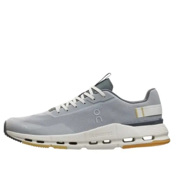 On Cloudnova Form Sneakers - Glacier/olive