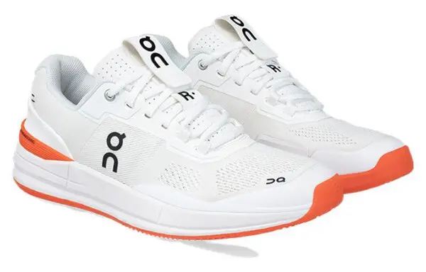 On The Roger Pro Clay Tennis Shoes - White/orange